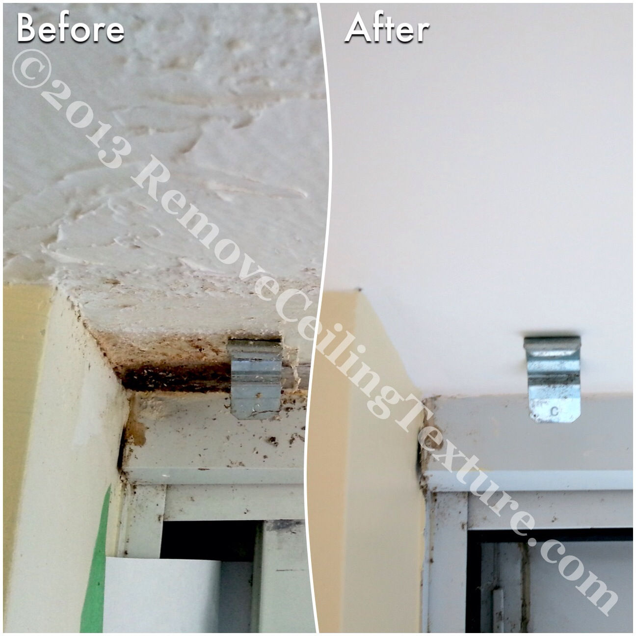 Water Damaged Ceilings Near Granville Island - RemoveCeilingTexture.com