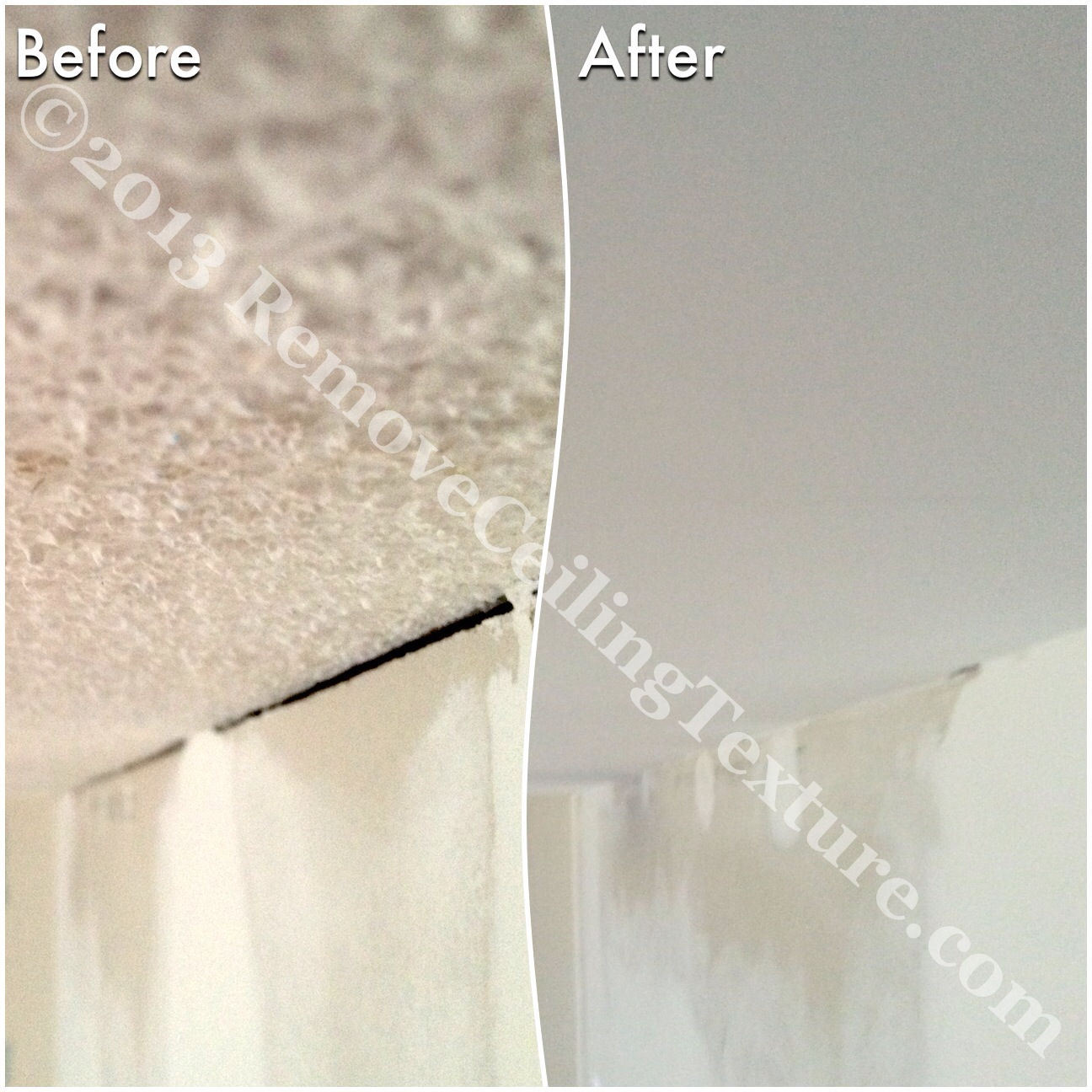 Matching Ceiling Texture - A Tricky Business - RemoveCeilingTexture.com