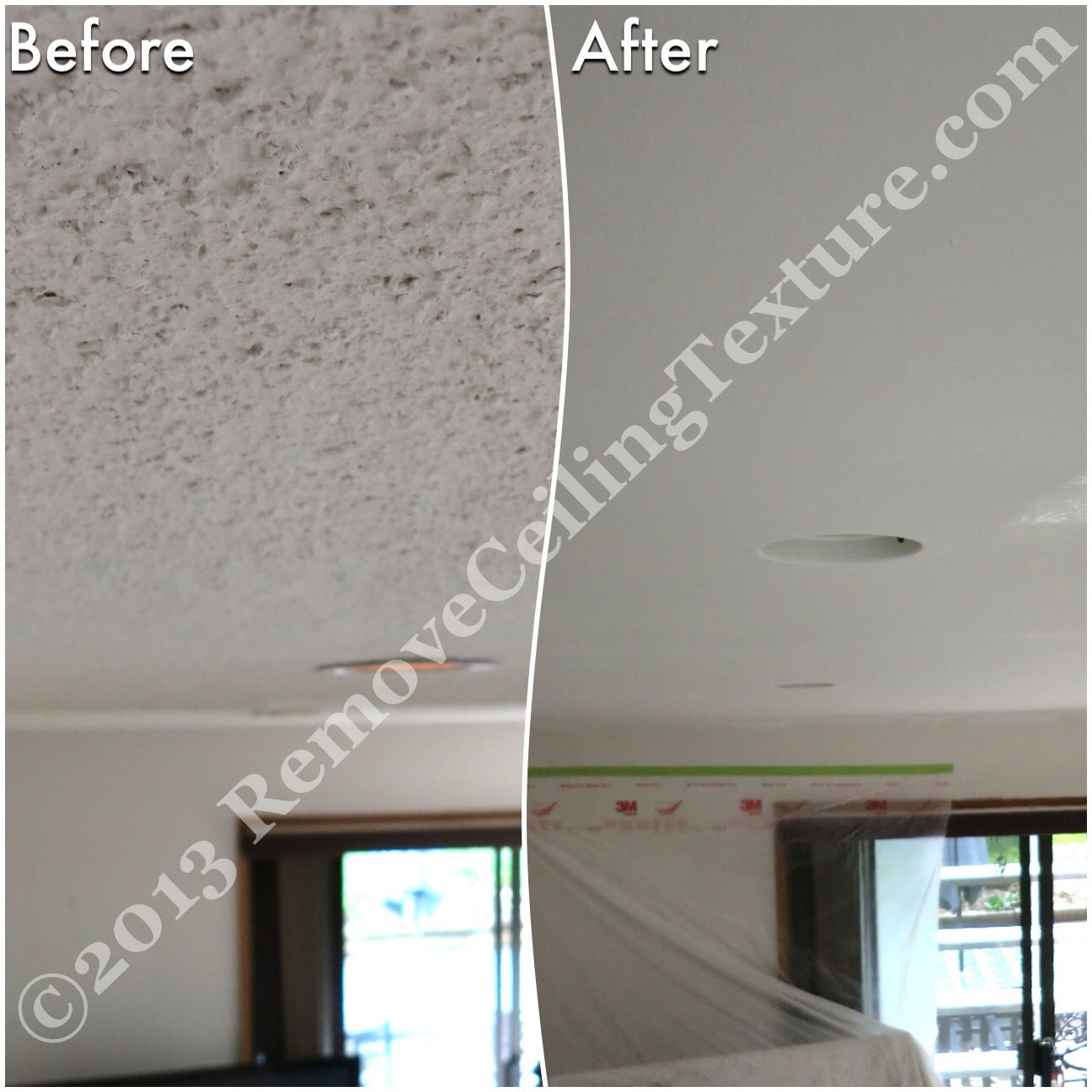 Skylights With Ceiling Texture - A Bad Romance - RemoveCeilingTexture.com