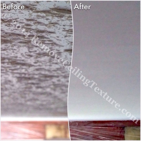 Removing Popcorn Ceilings - RemoveCeilingTexture.com
