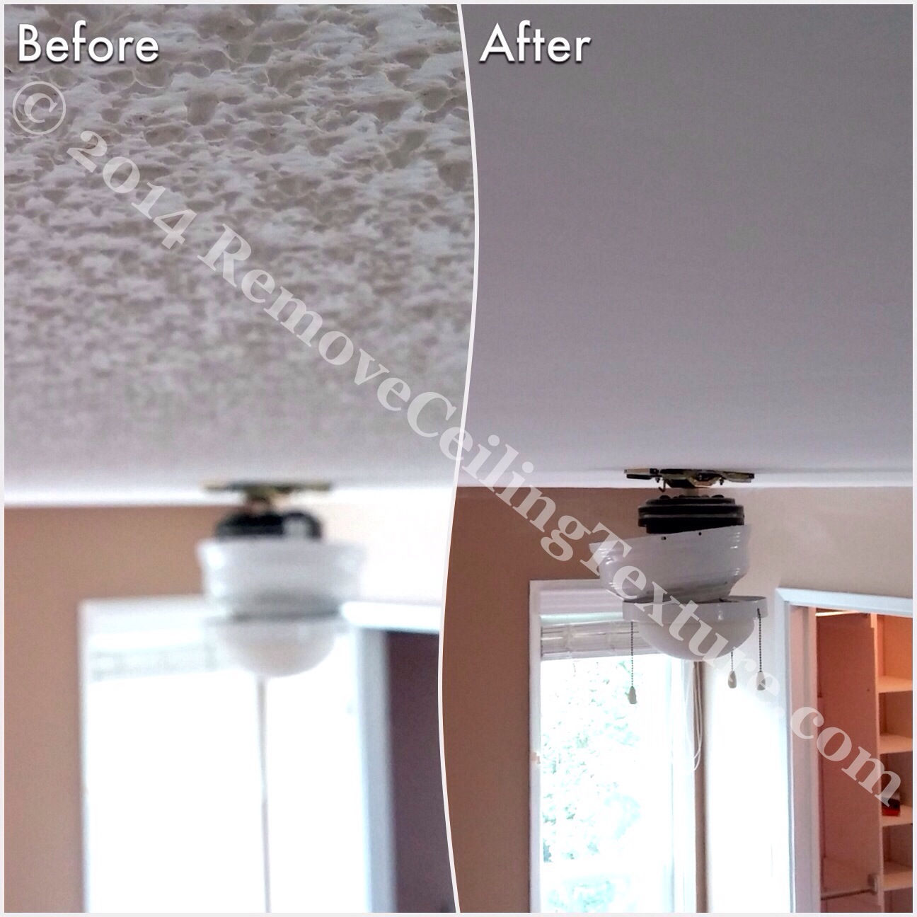 Covering Popcorn Ceilings - RemoveCeilingTexture.com